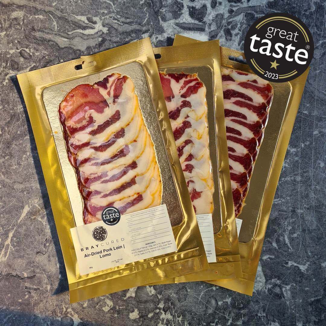 British Lomo, Sliced Cured Pork Loin by Bray Cured