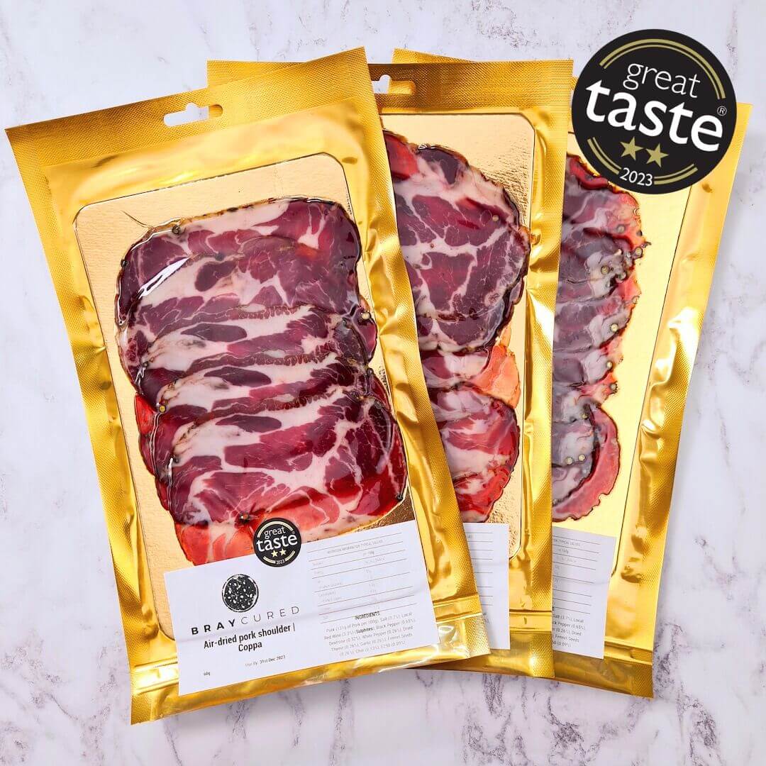 British Air-dried Coppa Ham by Bray Cured